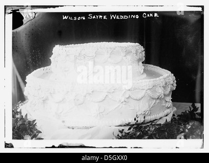 Wilson Sayre Wedding Cake Stock Photo - Alamy