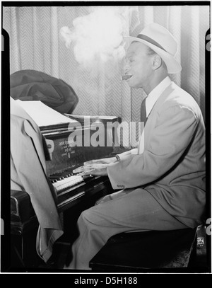 A portrait of Earl Hines, a renowned jazz pianist, taken between 1938 ...