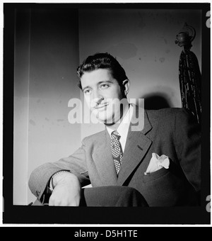 A 1946 portrait of jazz musicians Johnny Bothwell and Claire Hogan ...