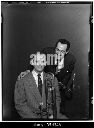 A portrait of musician Bill Harris taken in April 1947 at William P ...