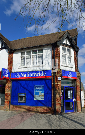 Station Road, Addlestone, Surrey, England, United Kingdom Stock Photo ...