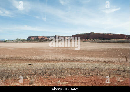 March 27, 2013 - Window Rock, Arizona, U.S - Red Lake, a 611-acre warm ...