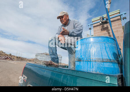 March 28, 2013 - Gallup, New Mexico, U.S - VIOLET BEGAY, left, and her ...