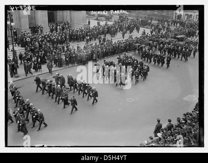 Sickles Funeral (LOC Stock Photo - Alamy