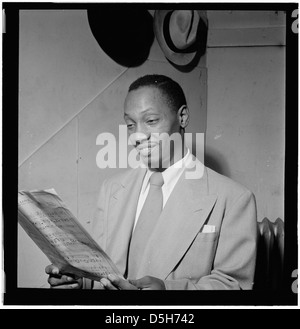 This portrait of Tadd Dameron, a prominent jazz composer and arranger ...