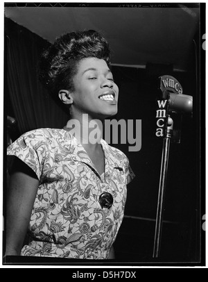 American jazz singer Sarah Vaughan Stock Photo - Alamy