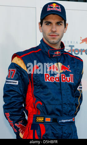 Spanish Formula One driver Jaime Alguersuari of Toro Rosso seen during ...