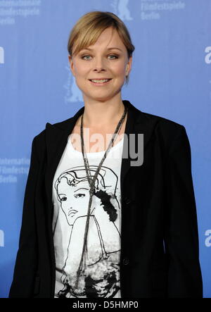 Danish actress Lene Maria Christensen attends the photocall of the film ...