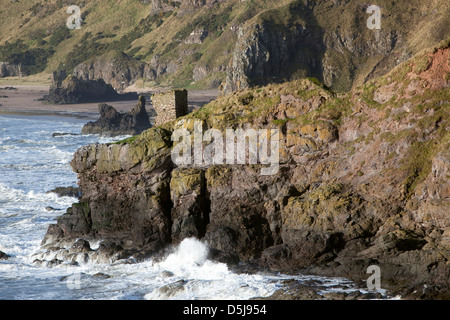 St Cyrus Montrose Angus Scotland Stock Photo - Alamy