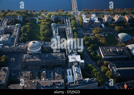 Aerial View Of Mit And Harvard Bridge, Also Known As M.I.T. Bridge Or ...