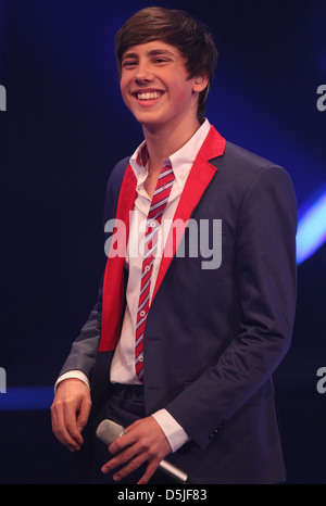Sebastian Wurth at 'Deutschland sucht den Superstar' (DSDS) Show at MMC ...