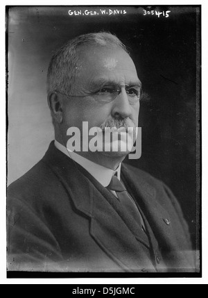 This portrait captures General George W. Davis, a prominent military ...