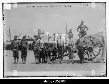 Sanitary squad from MICHIGAN at Vera Cruz Stock Photo - Alamy
