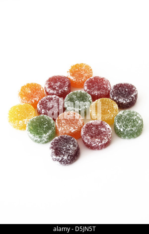 Fruit pastilles sweets Stock Photo - Alamy