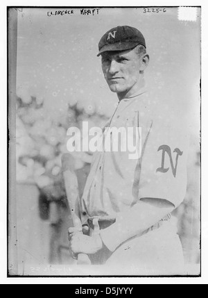 This photograph shows baseball players Clarence 'Pants' Rowland and ...