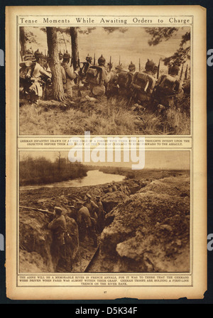 world war i, German soldiers, charge, fismes, ww1, wwi, world war one ...