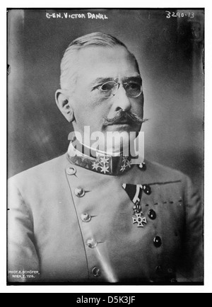 General Viktor Dankl von Krasnik, Austro-Hungarian Army Stock Photo ...