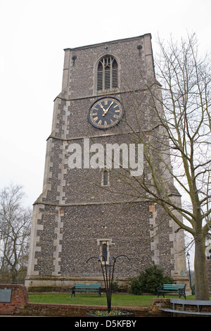 Dereham town sign, Norfolk Stock Photo - Alamy