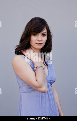 Diane Willems at a photocall for a "Verbotene Liebe" TV special which ...