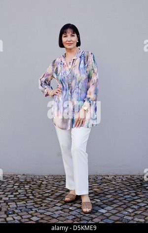 Isa Jank at a photocall for a "Verbotene Liebe" TV special which will ...