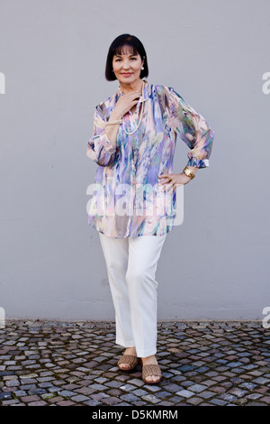 Isa Jank at a photocall a "Verbotene Liebe" TV special which will be ...