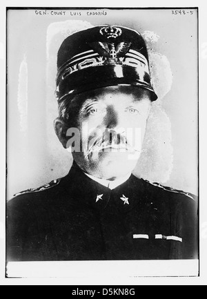General Count Luigi Cadorna, Italian General, WW1 Stock Photo - Alamy