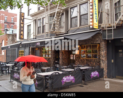 Sylvia's Soul Food Restaurant Harlem Manhattan New York City Stock ...