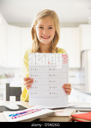 1 Person Only Achievement Girl Kid School Showing Smiling Student ...