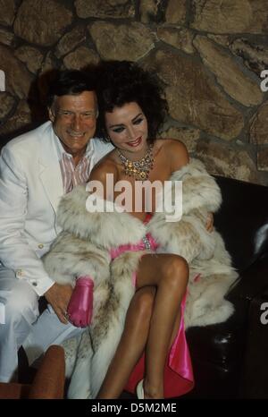 Hugh Hefner and Carrie Leigh Credit: Ralph Dominguez/MediaPunch Stock ...