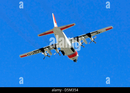 U.S. Coast Guard Lockheed C130 Long-range search aircraft in the skies ...
