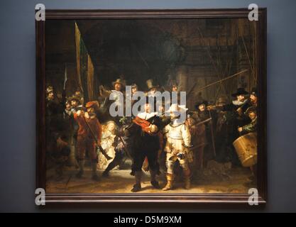 The Night Watch or De Nachtwacht by Rembrandt van Rijn, 1642 - Very ...