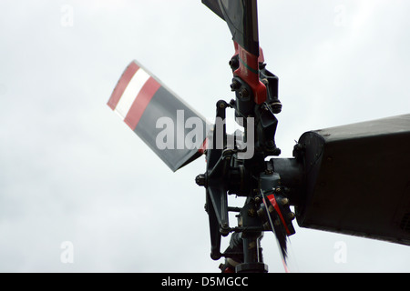 Merlin Helicopter Tail Rotor blades Stock Photo - Alamy