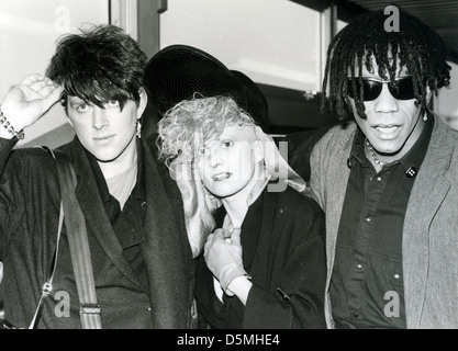 THOMSON TWINS UK pop group with Alannah Currie and Joe Leeway about ...