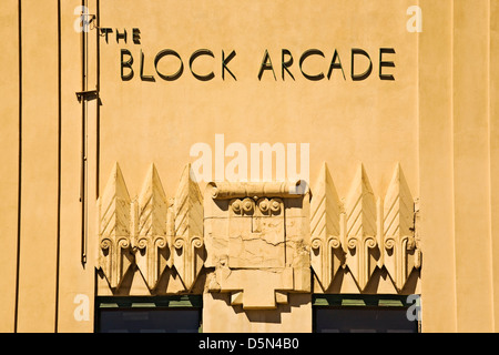 Ballarat Australia / The Art Deco Block Arcade Building circa 1930 ...