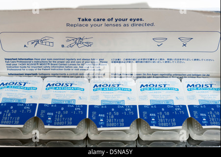 A packet of Acuvue contact lenses Stock Photo - Alamy