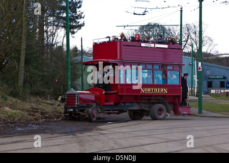 Bus conductor, Beamish, The North of England Open Air Museum County ...