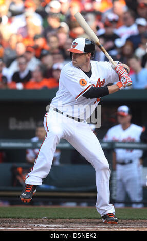 Baltimore, USA. 5th April 2013. Baltimore Orioles pitcher Jake Arrieta ...