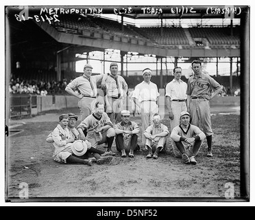 This photograph from June 1, 1912, shows a baseball team at the Chevy ...