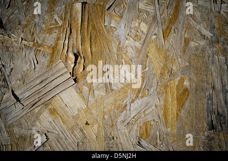 Wooden splinters chipboard, closeup detail from above - seamless ...