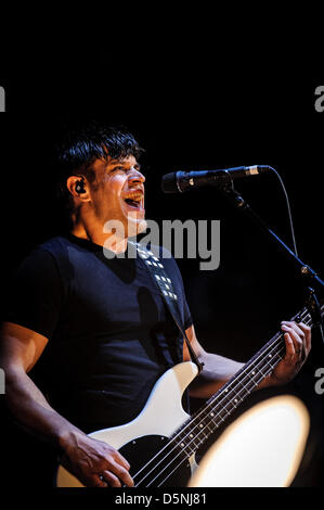 Jonathan Gallant of the canadian punk rock band Billy Talent pictured ...