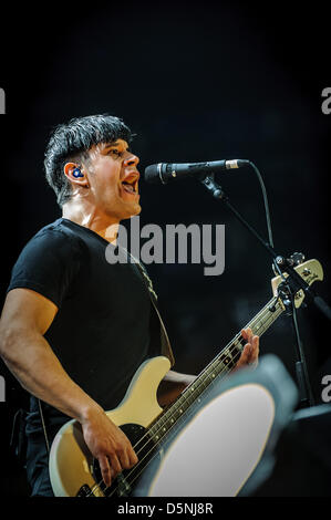 Jonathan Gallant of the canadian punk rock band Billy Talent pictured ...