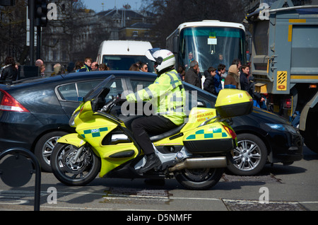 a london metropolitan ambulance service motorcycle for a paramedic ...