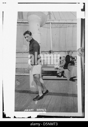 Vintage photo of Johnny Hayes Stock Photo - Alamy