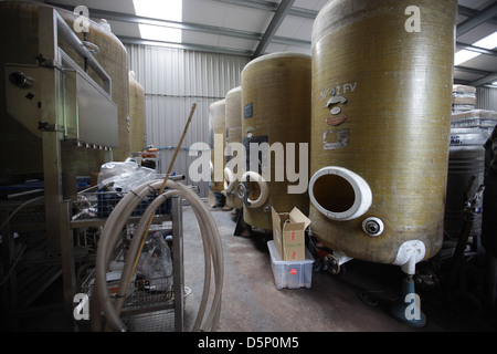 Cider storage vats Stock Photo - Alamy
