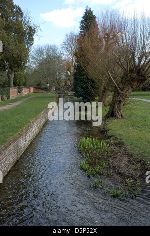 River Misbourne Amersham Bucks UK Stock Photo - Alamy