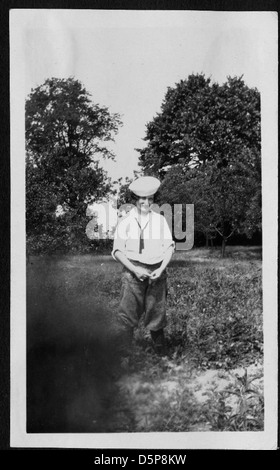 Helen Richey, a pioneering female aviator, is shown in a 1920s ...