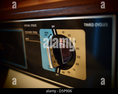 vintage dryer dial Stock Photo - Alamy