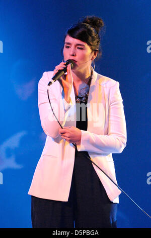 Toronto, Canada. 6th April, 2013. Scottish singer Jessie Ware performs ...
