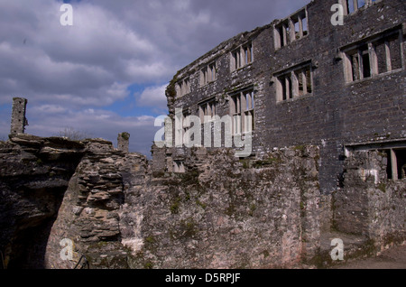 Berry Pomeroy Castle, near the village of Berry Pomeroy, South Devon ...