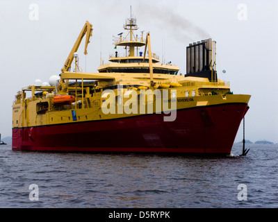 Ramform sovereign, one of the biggest seismic vessels in the world ...